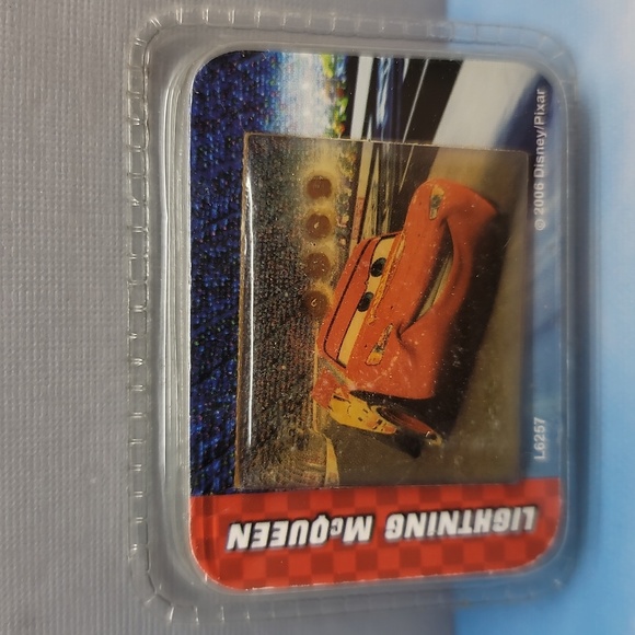 Disney | Other | Lightning Mcqueen Blinking Pin | Poshmark